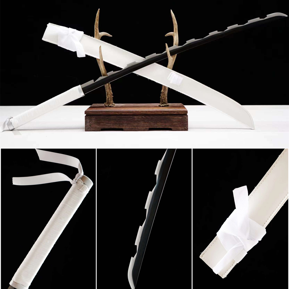 High-End Hashibira Inosuke Metal Katana With Sheath Anime Replicas – LEOEON