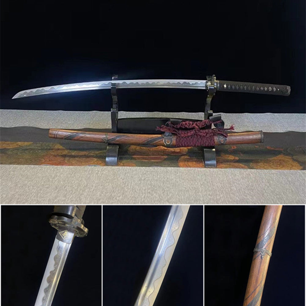 Undead Cut Katana Sekiro: Shadows Die Twice Wolf High Manganese Steel ...