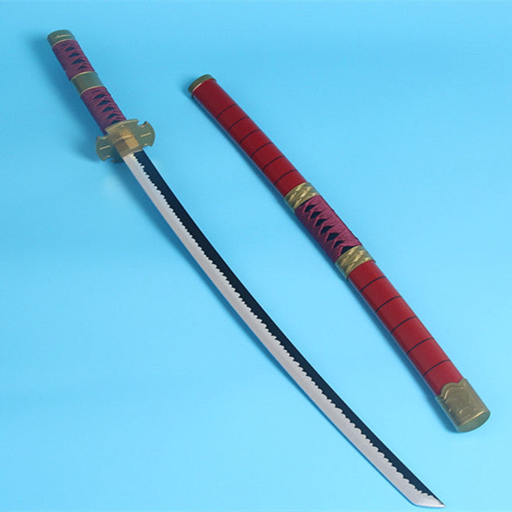 One Piece Roronoa Zoro Sandai Kitetsu Katana Sword Wood Anime Katana ...